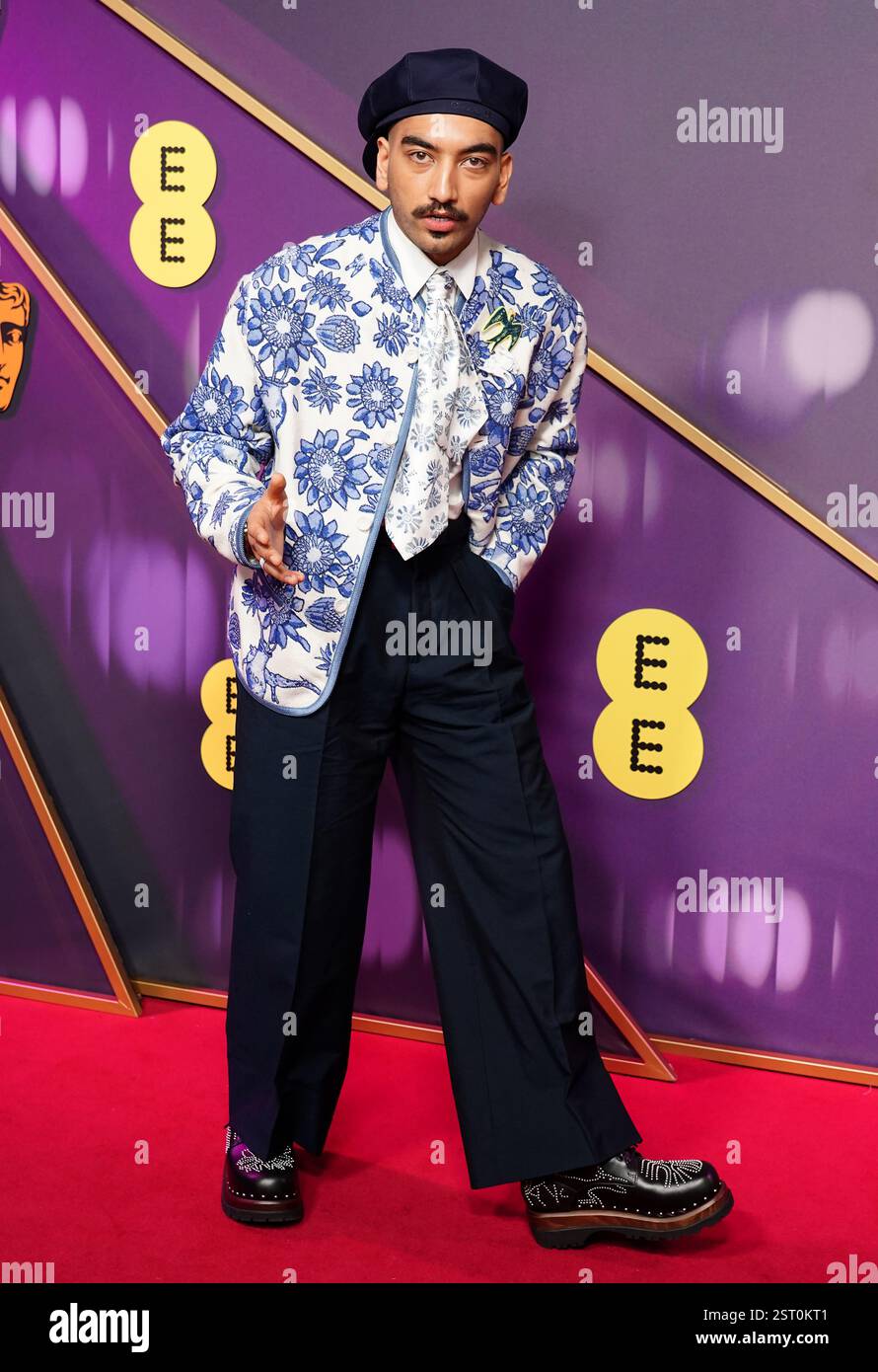 Nabhaan Rizwan attending the 78th British Academy Film Awards, at the ...