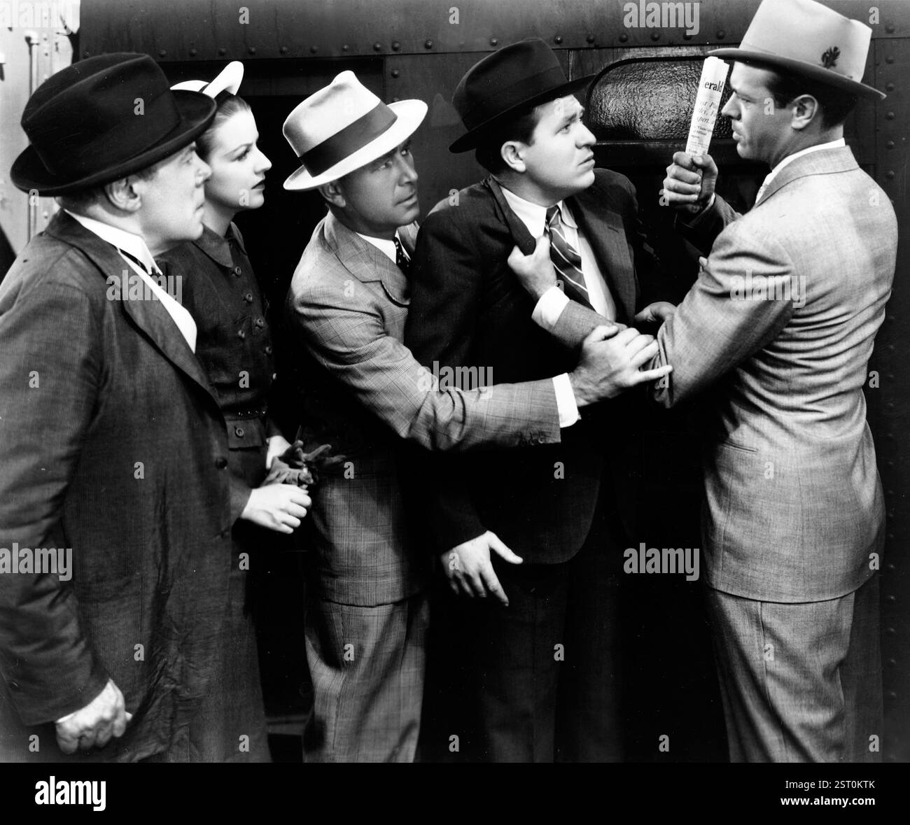 ALL AMERICAN CHUMP [US 1936] aka WHERE'S ELMER? aka THE COUNTRY BUMPKIN [L-R]EDMUND GWENN, BETTY ...