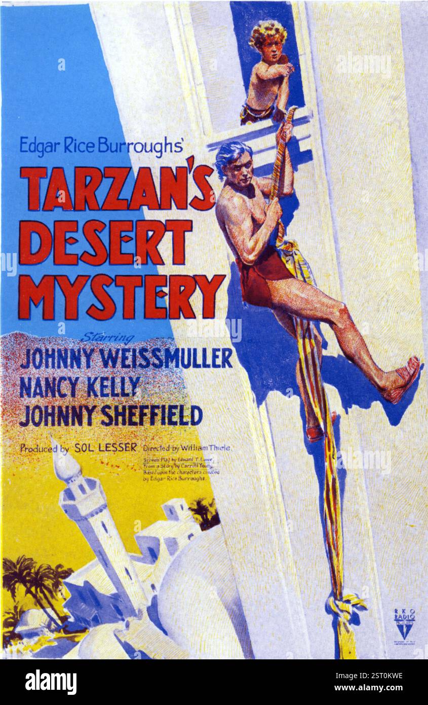 TARZAN'S DESERT MYSTERY [US 1943] JOHNNY SHEFFIELD Date: 1943 Stock ...