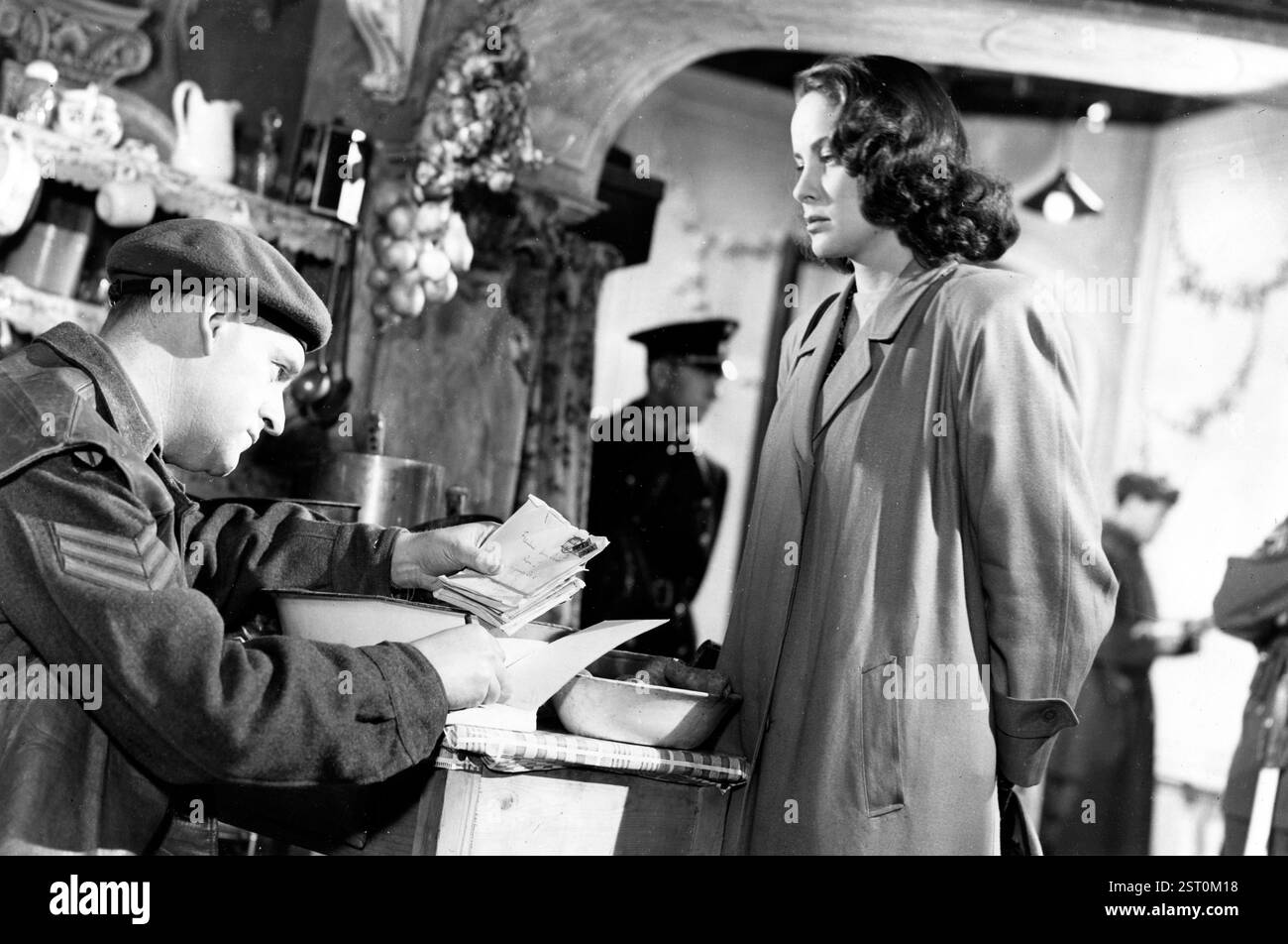 THE THIRD MAN [BR 1949] BERNARD LEE, ALIDA VALLI Date: 1949 Stock Photo ...