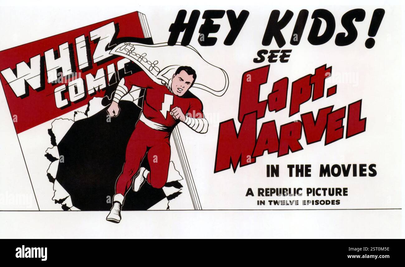 ADVENTURES OF CAPTAIN MARVEL [US SERIAL 1941] TOM TYLER Date: 1941 ...