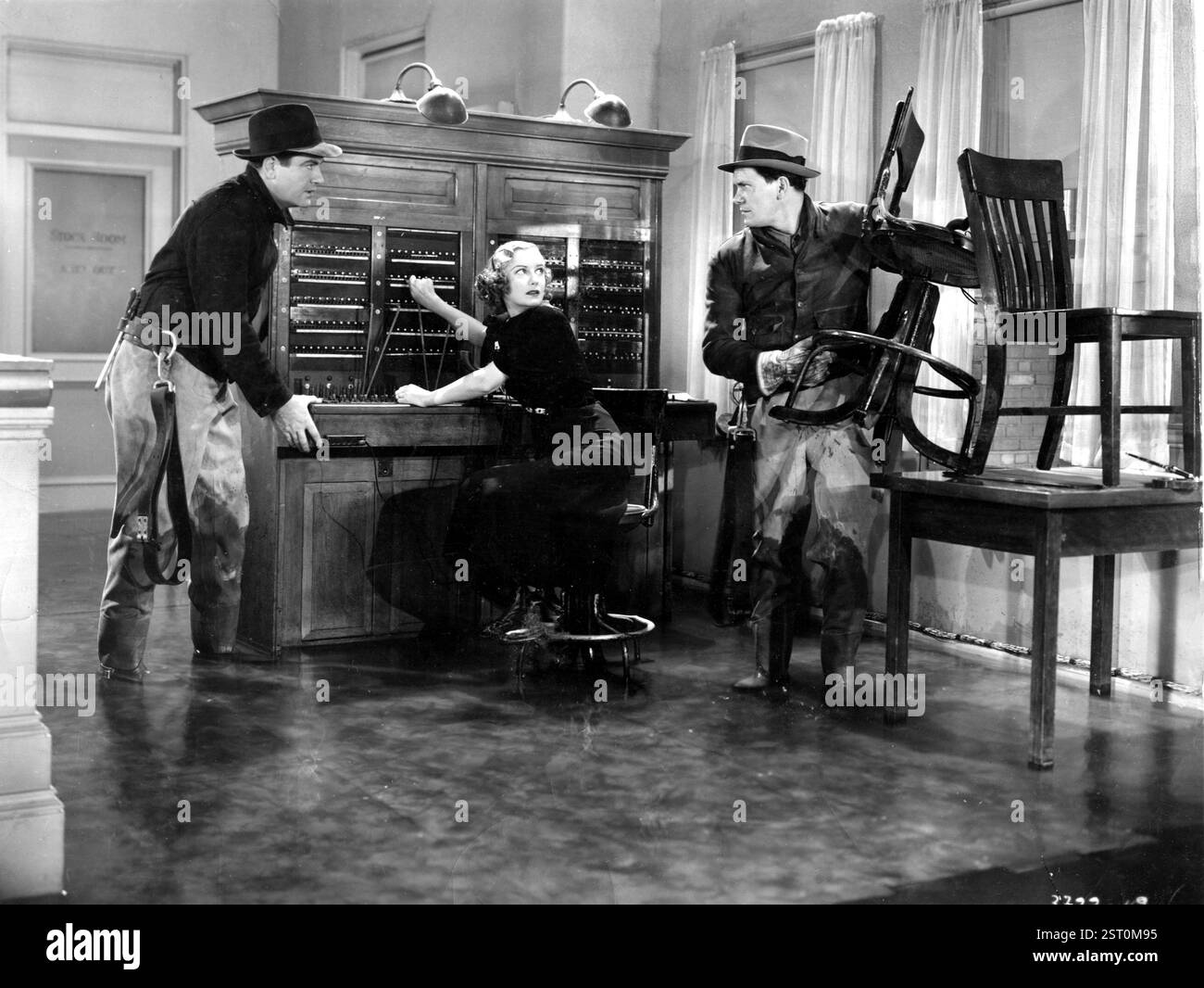 TELEPHONE OPERATOR [US 1937] GRANT WITHERS, JUDITH ALLEN, WARREN HYMER ...