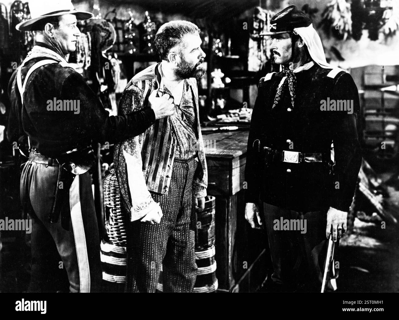 FORT APACHE [US 1948] aka WAR PARTY JOHN WAYNE, GRANT WITHERS, HENRY ...