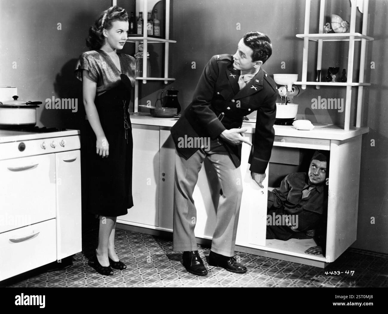 G.I. HONEYMOON [US 1945] [?] GALE STORM [left] Date: 1945 Stock Photo ...