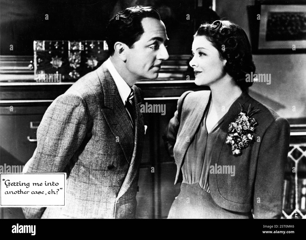 ANOTHER THIN MAN [US 1939] WILLIAM POWELL, MYRNA LOY Date: 1939 Stock Photo - Alamy