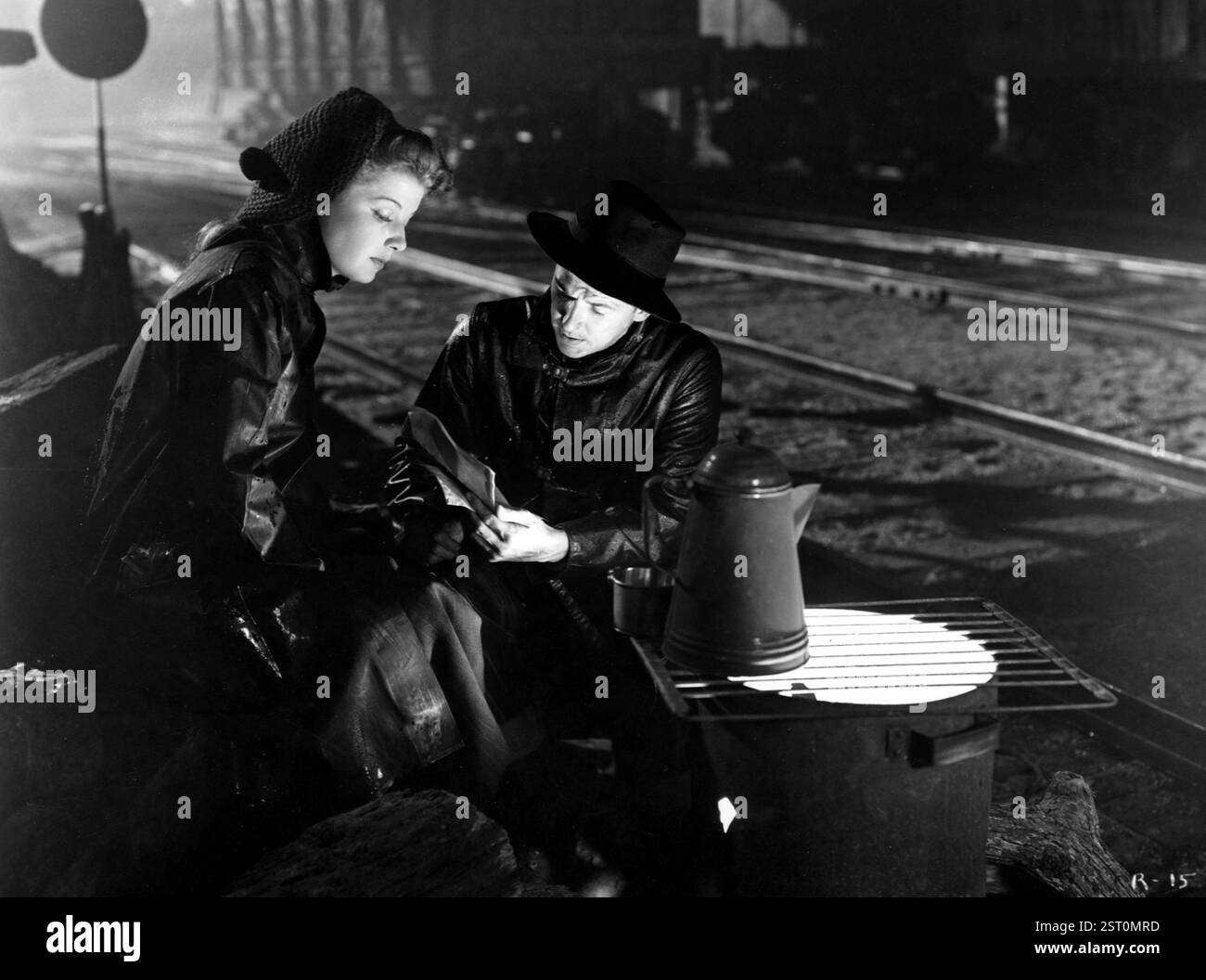 KINGS ROW [US 1942] ANN SHERIDAN, RONALD REAGAN Date: 1942 Stock Photo ...