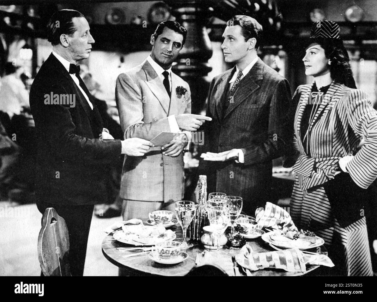 HIS GIRL FRIDAY [US 1940] IRVING BACON, CARY GRANT, RALPH BELLAMY ...