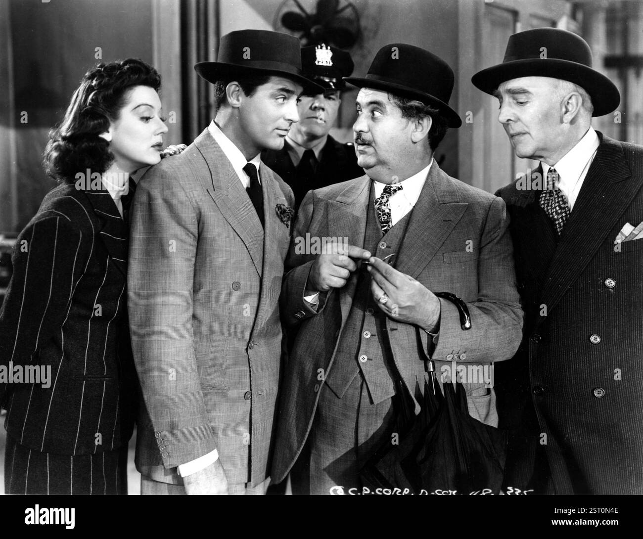 HIS GIRL FRIDAY [US 1940] ROSALIND RUSSELL, CARY GRANT, BILLY GILBERT ...