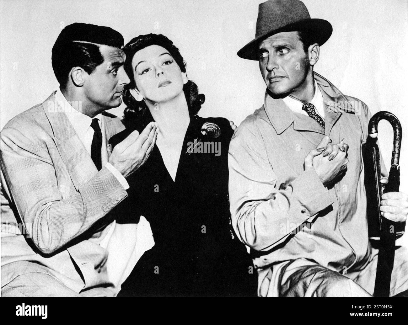 HIS GIRL FRIDAY [US 1940] CARY GRANT, ROSALIND RUSSELL, RALPH BELLAMY ...