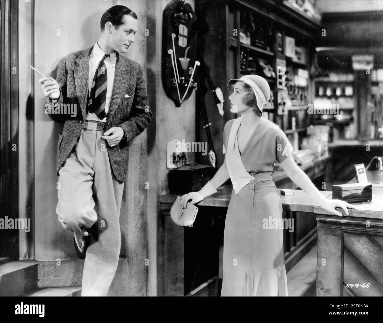LOVERS COURAGEOUS [US 1932] ROBERT MONTGOMERY, MADGE EVANS Date: 1932 Stock Photo - Alamy