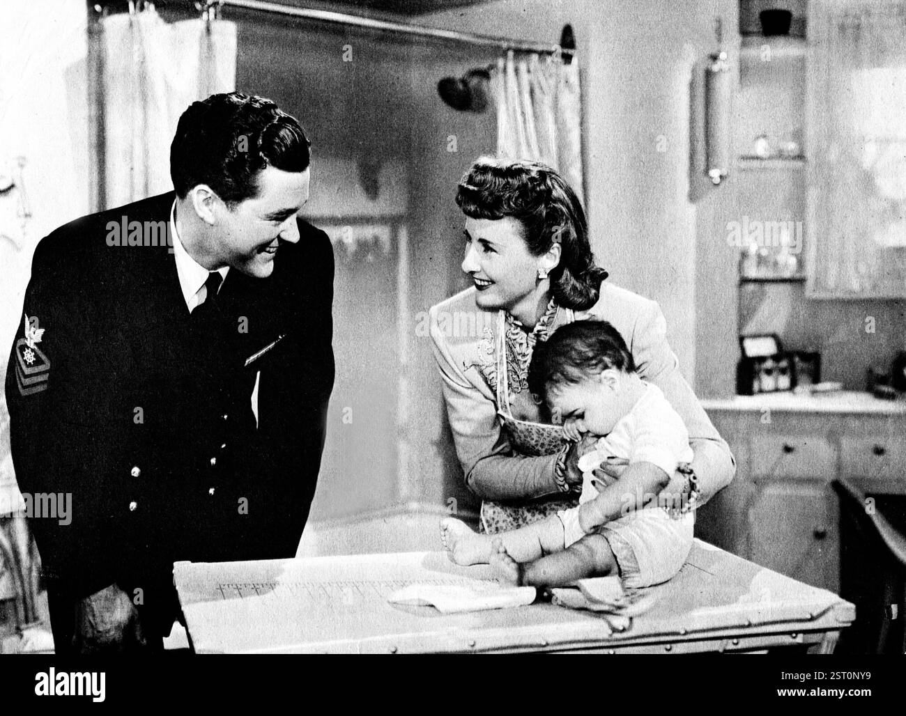 CHRISTMAS IN CONNECTICUT [US 1945] aka INDISCRETION [L-R] DENNIS MORGAN ...