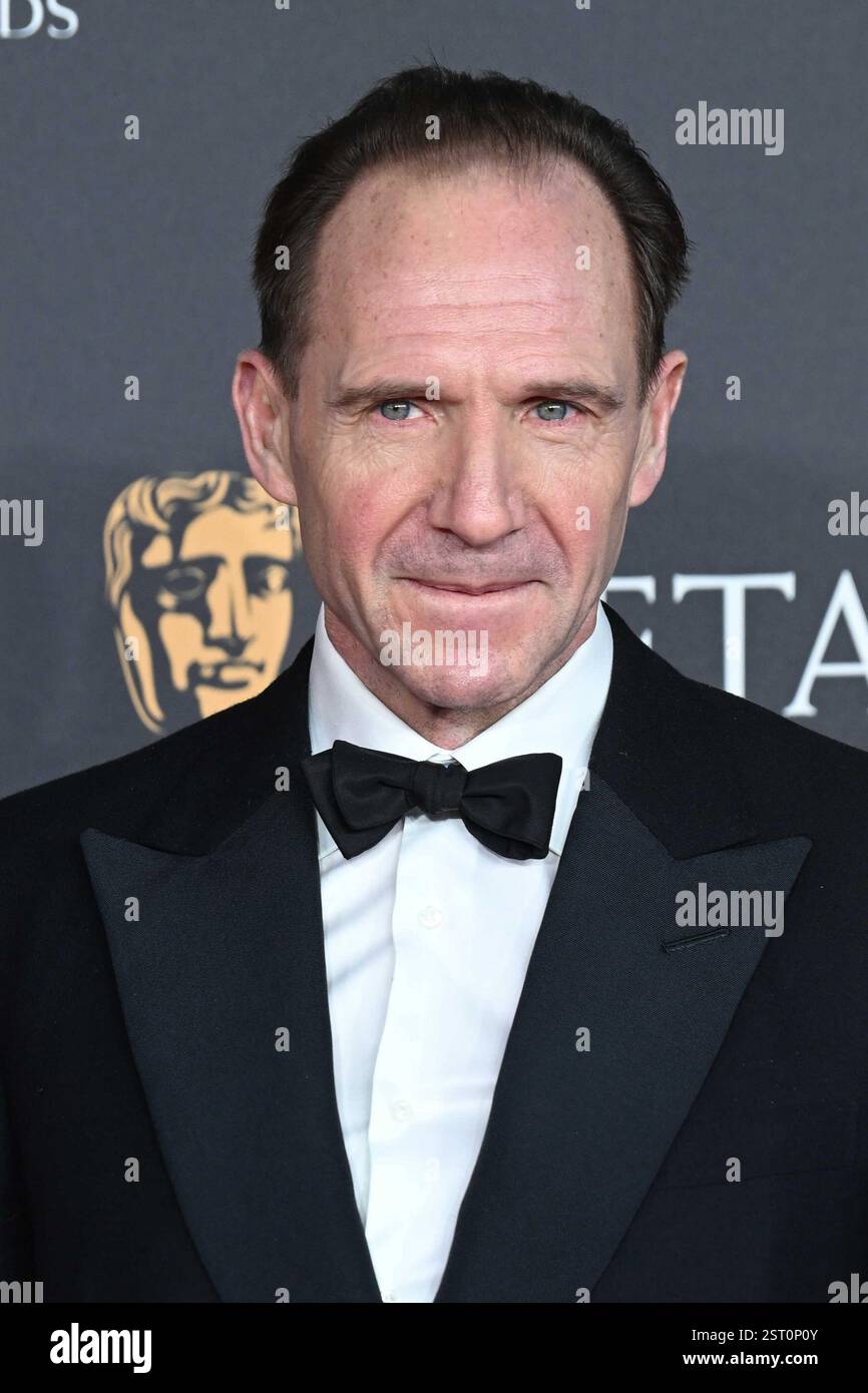 London, UK. 16th Feb, 2025. English actor Ralph Fiennes attends the EE ...