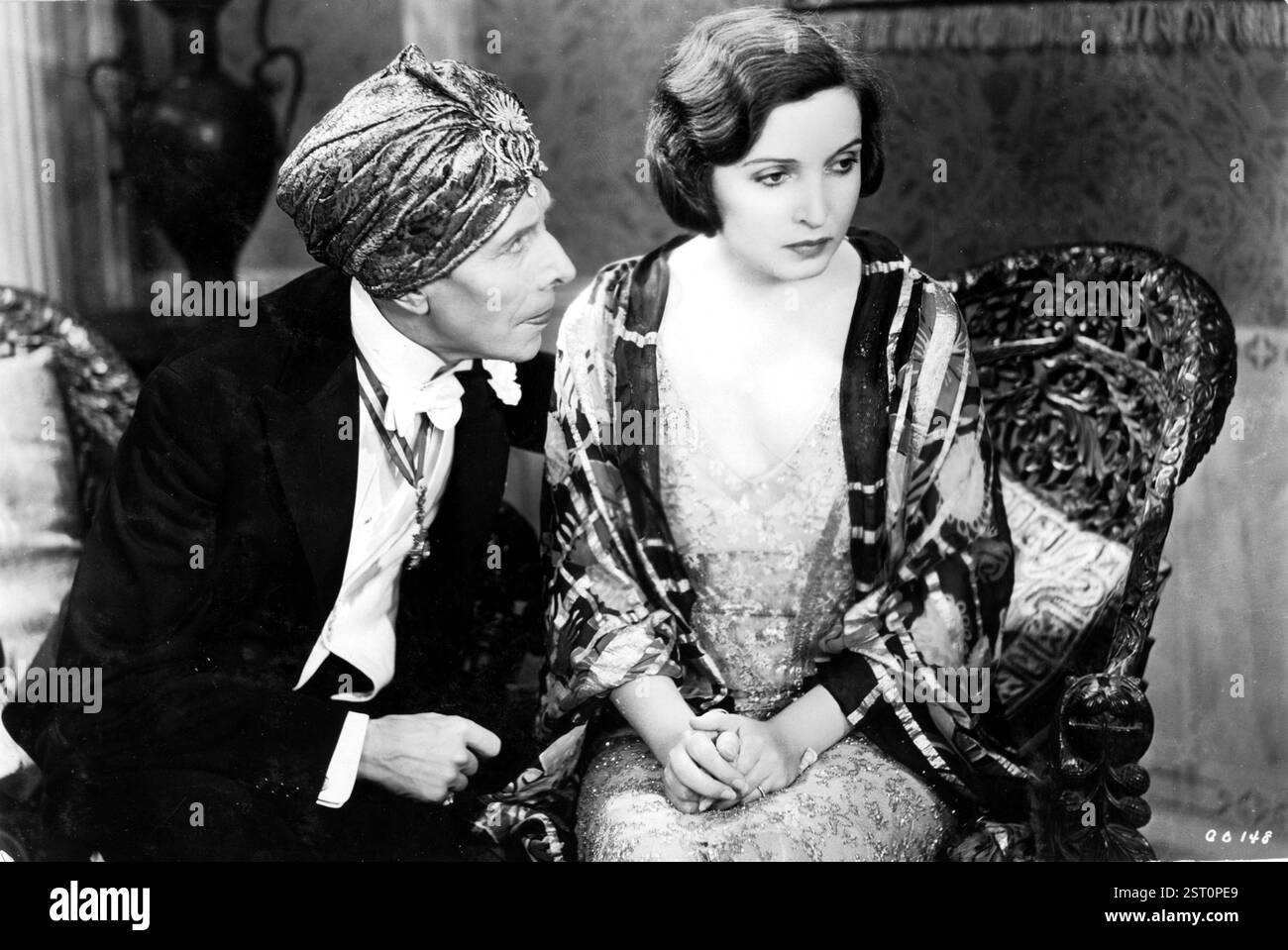 THE GREEN GODDESS [US 1923] GEORGE ARLISS, ALICE JOYCE Date: 1923 Stock Photo - Alamy