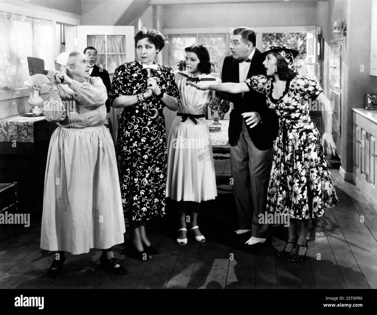 HIGH FLYERS [US 1937] [L-R] [?] SOLEDAD JIMENEZ, MARGARET DUMONT ...