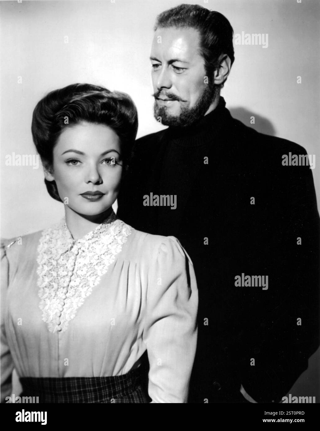 THE GHOST AND MRS MUIR [US 1947] GENE TIERNEY, REX HARRISON Date: 1947 ...