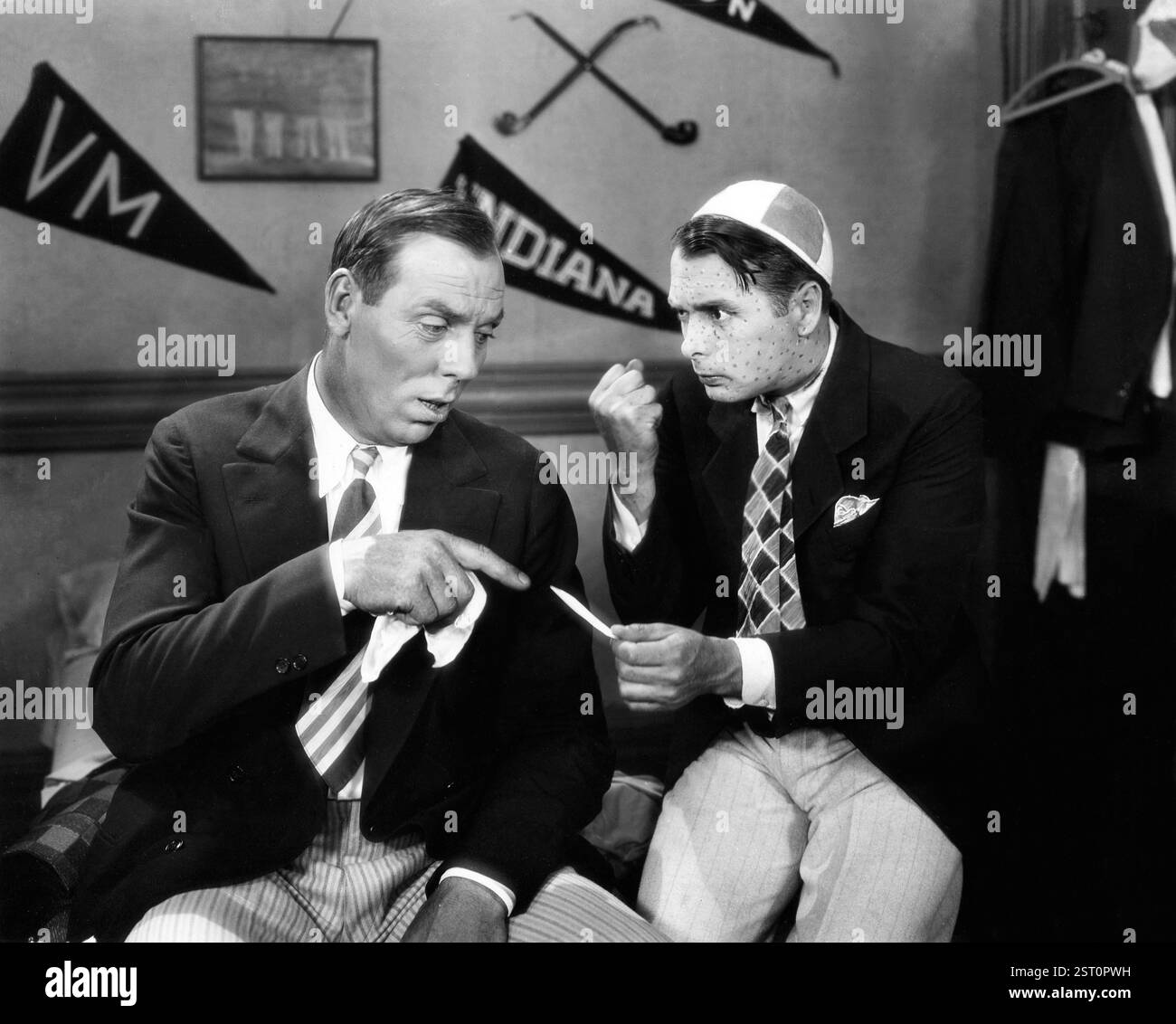 BABY MINE [US 1928] GEORGE K. ARTHUR, KARL DANE Date: 1928 Stock Photo ...