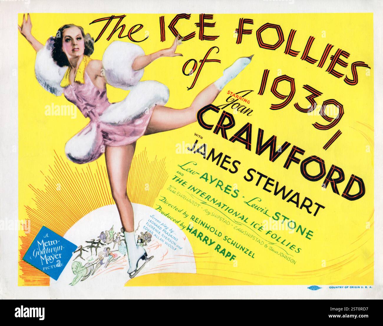 THE ICE FOLLIES OF 1939 [US 1939] JOAN CRAWFORD Date: 1939 Stock Photo - Alamy