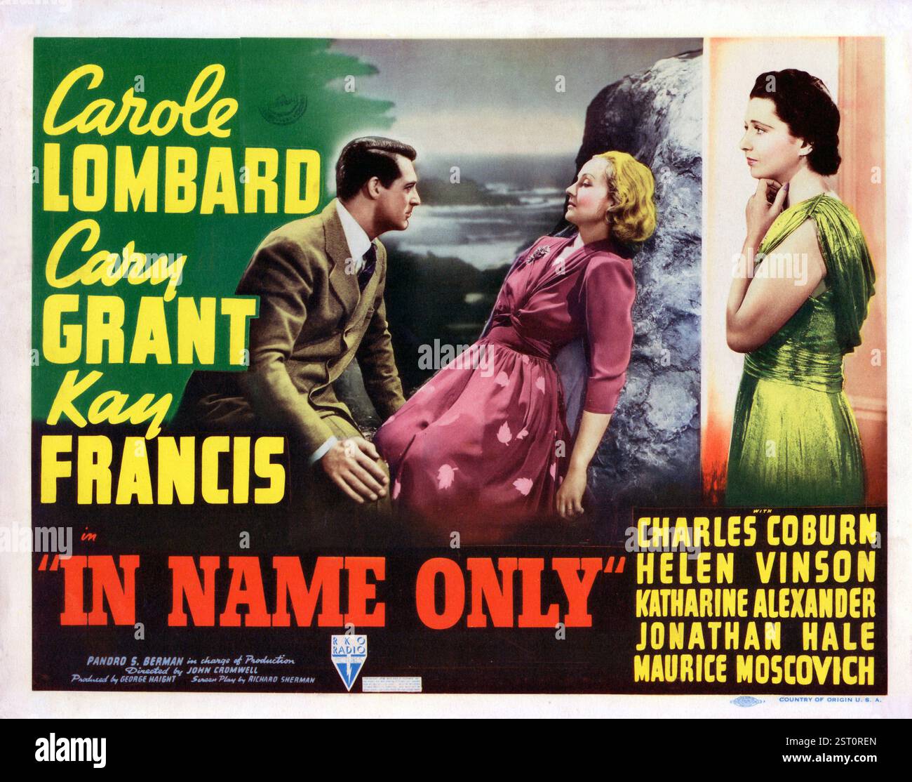 IN NAME ONLY [US 1939] from left - CARY GRANT, CAROLE LOMBARD, KAY ...