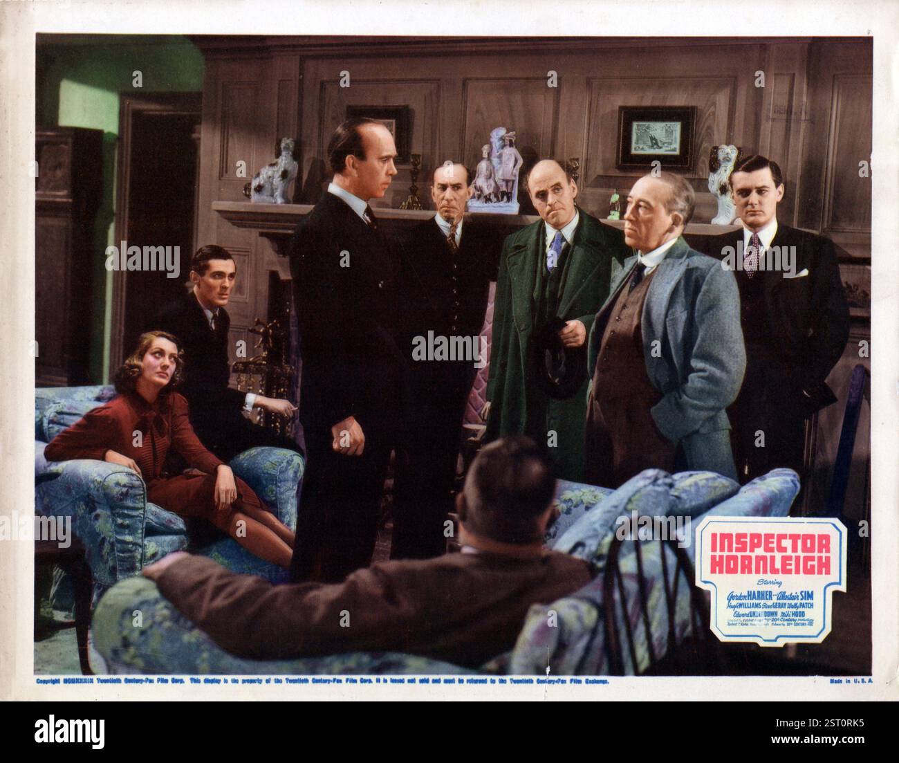 INSPECTOR HORNLEIGH [BR 1939] [L-R] MIKI HOOD, EDWARD UNDERDOWN, RONALD ...