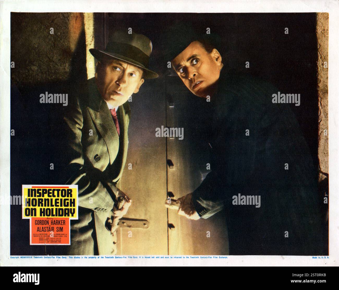 INSPECTOR HORNLEIGH ON HOLIDAY [BR 1939] GORDON HARKER, ALASTAIR SIM ...