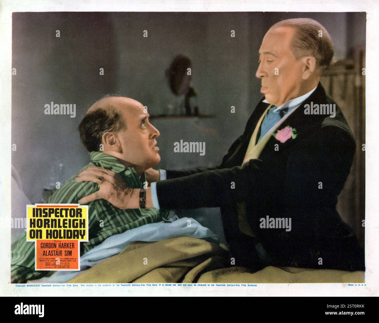 INSPECTOR HORNLEIGH ON HOLIDAY [BR 1939] ALASTAIR SIM, GORDON HARKER ...