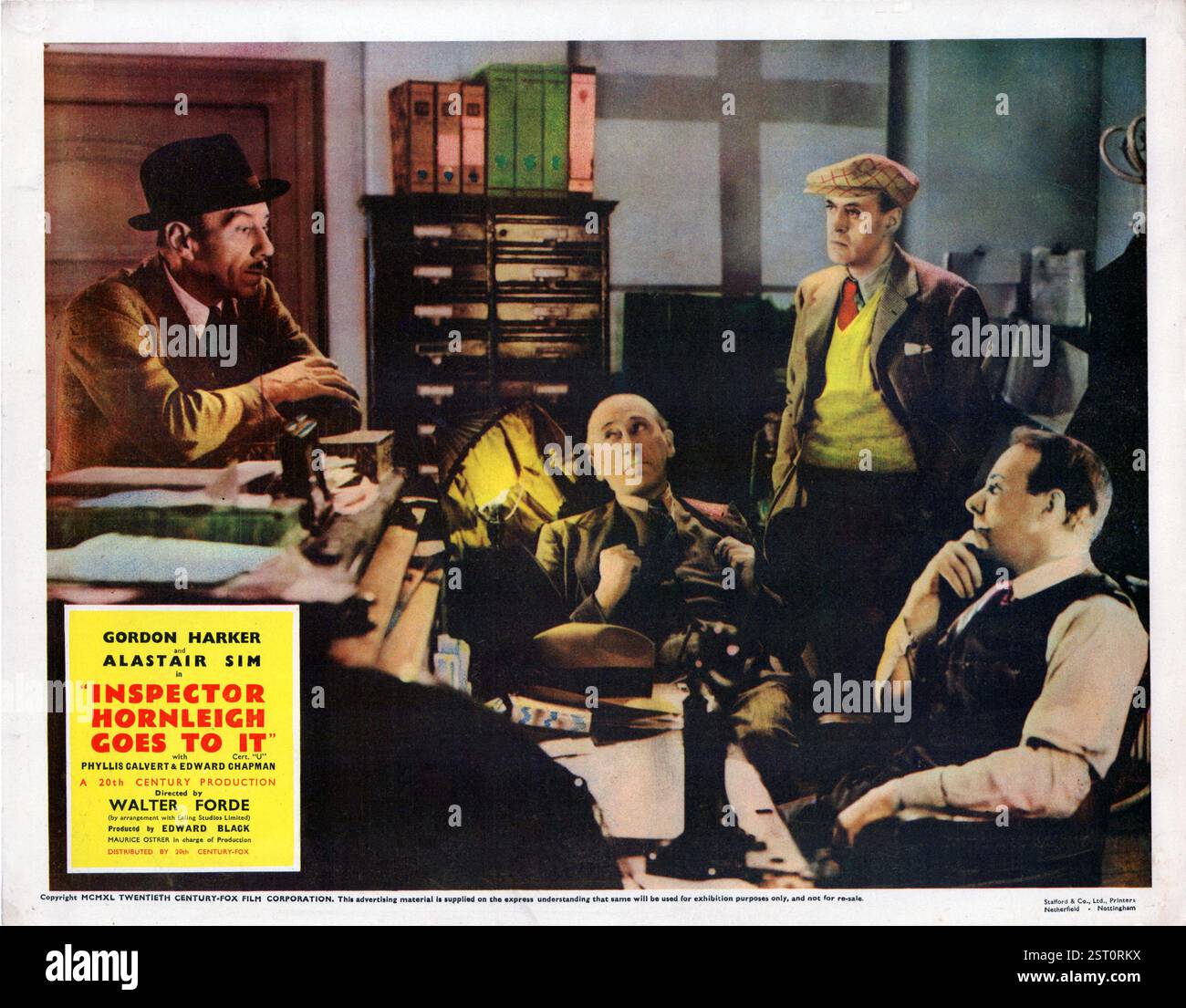 INSPECTOR HORNLEIGH GOES TO IT [BR 1941] aka MAIL TRAIN GORDON HARKER ...