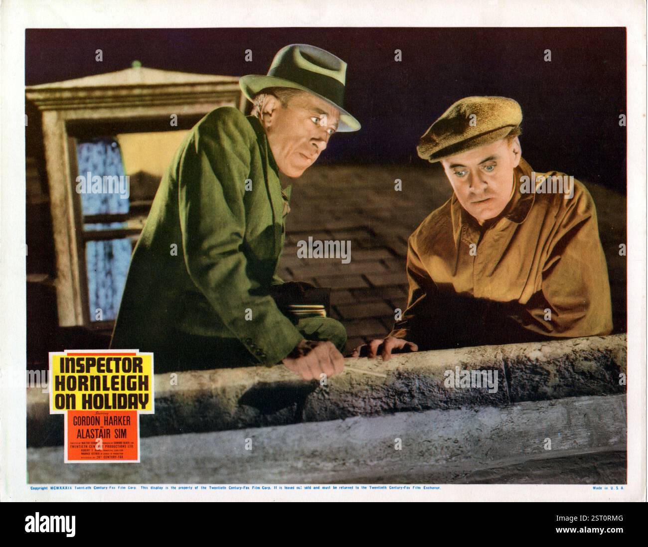 INSPECTOR HORNLEIGH ON HOLIDAY [BR 1939] GORDON HARKER, ALASTAIR SIM ...