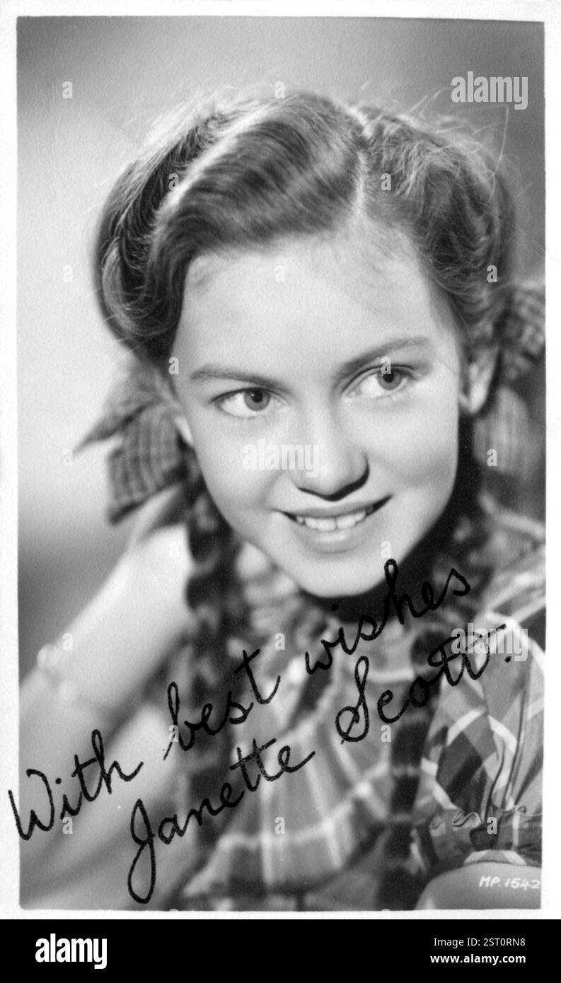 JANETTE SCOTT [b. 1938] British actor Date: 1938 Stock Photo - Alamy