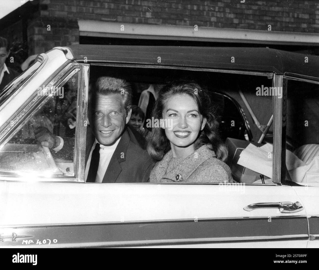 JANETTE SCOTT [b. 1938] British actor, with her husband, JACKIE RAE ...