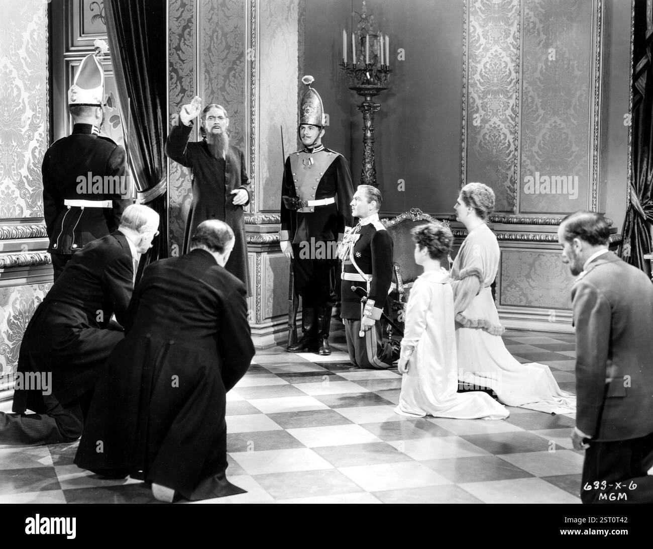 RASPUTIN AND THE EMPRESS [US 1932] LIONEL BARRYMORE as Rasputin, JOHN ...