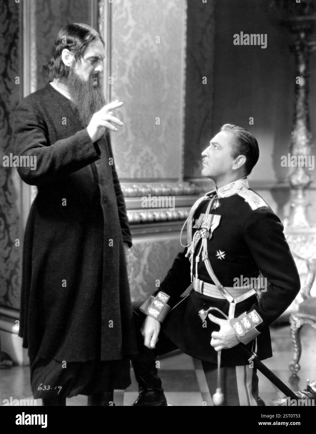 RASPUTIN AND THE EMPRESS [US 1932] LIONEL BARRYMORE as Rasputin, JOHN ...