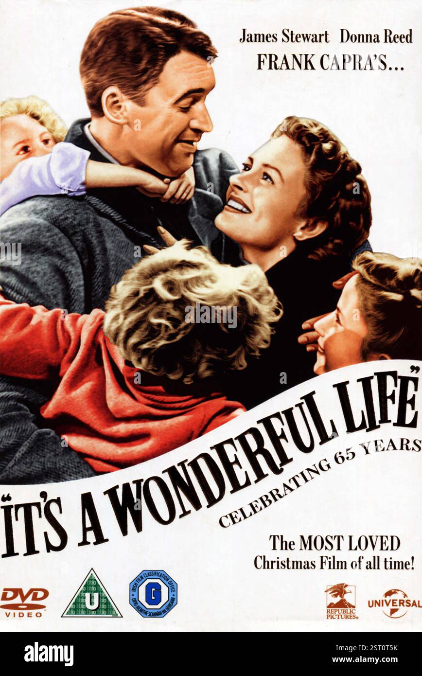 IT'S A WONDERFUL LIFE [US 1946] JAMES STEWART, DONNA REED Date: 1946 ...
