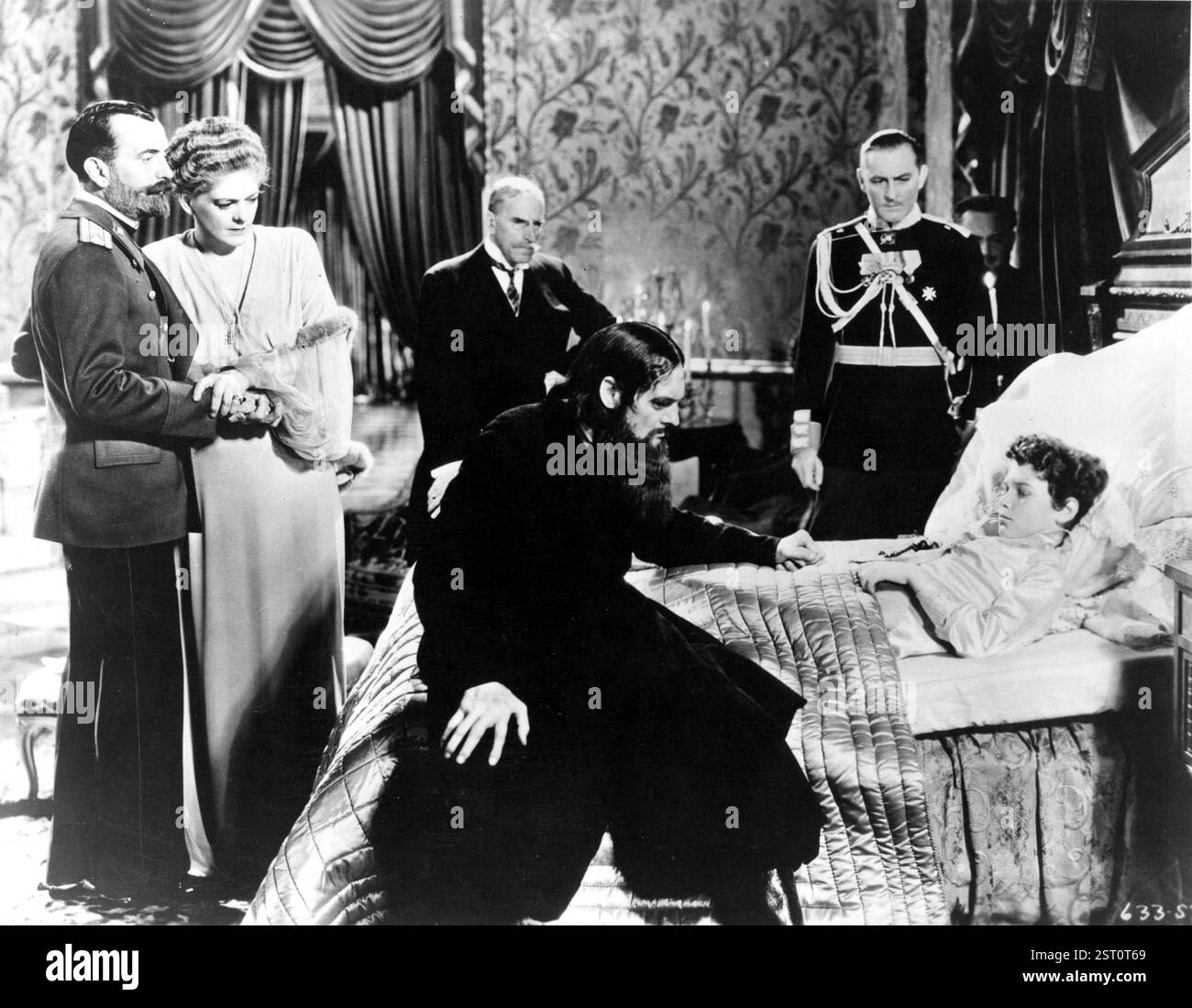 RASPUTIN AND THE EMPRESS [US 1932] RALPH MORGAN as Tsar Nicholas, ETHEL ...