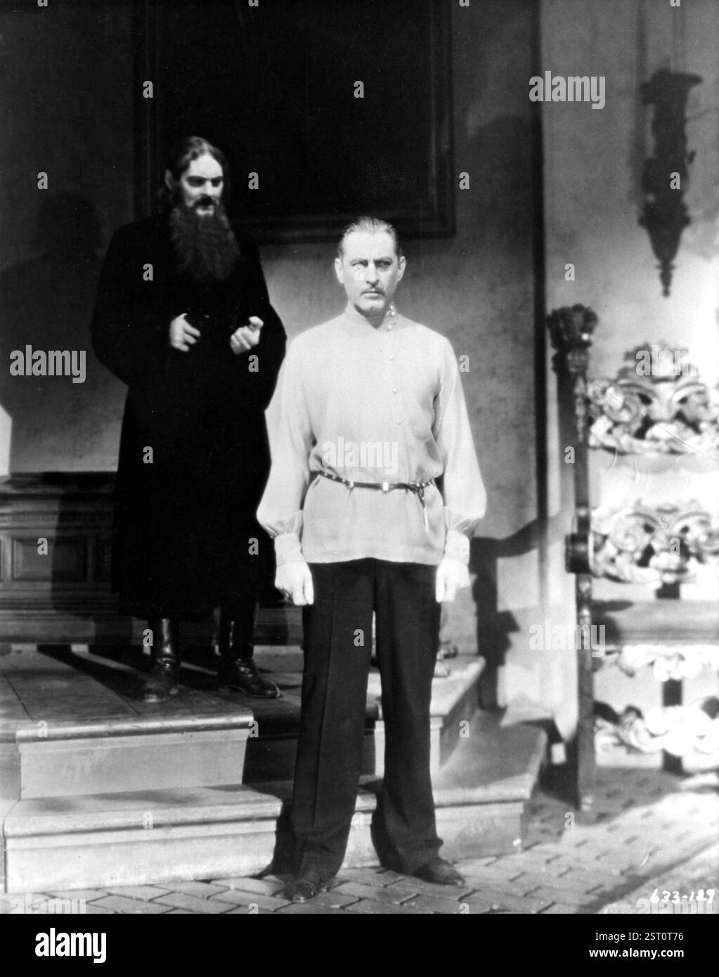 RASPUTIN AND THE EMPRESS [US 1932] LIONEL BARRYMORE as Rasputin, JOHN ...
