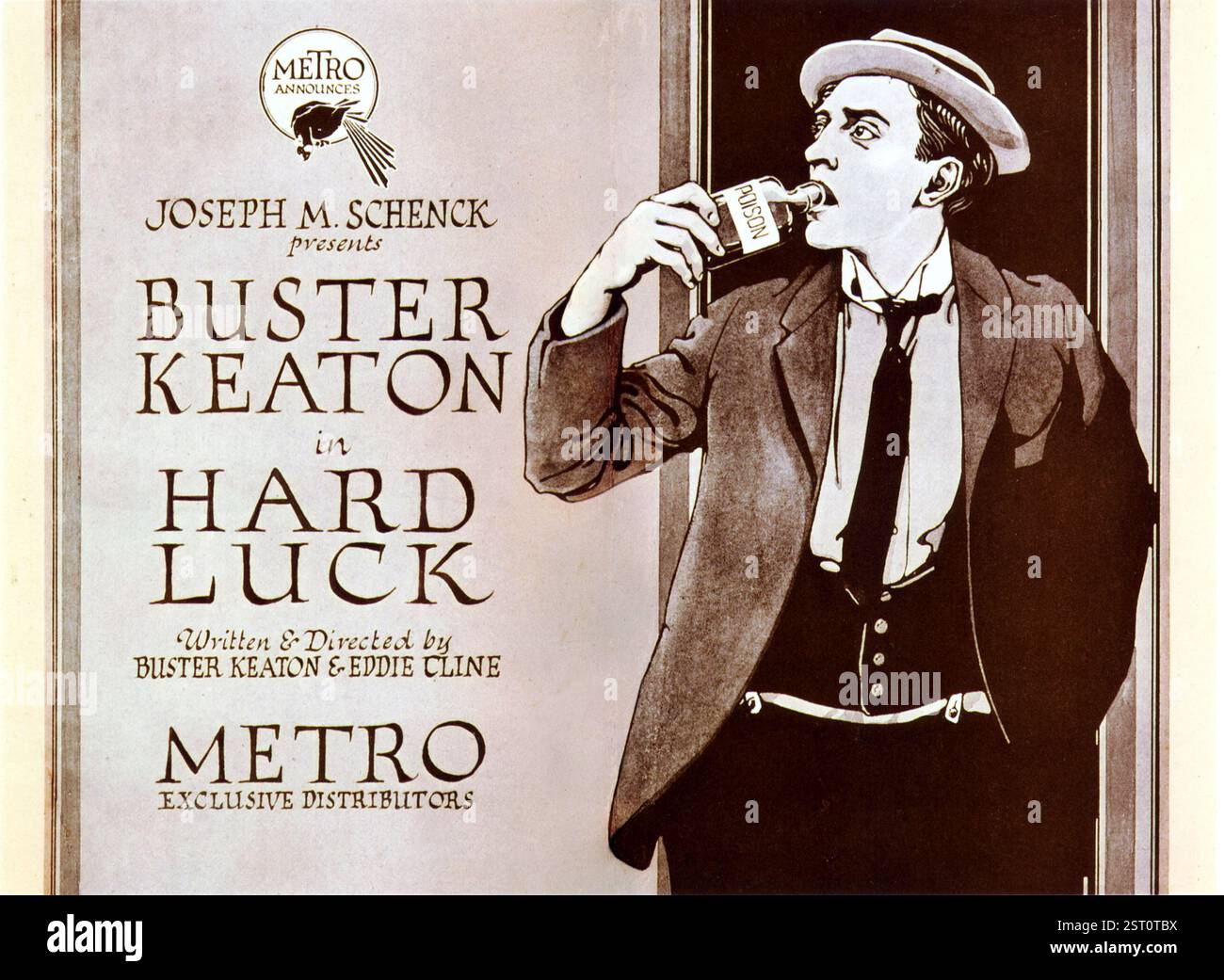 HARD LUCK [US 1921] BUSTER KEATON Date: 1921 Stock Photo - Alamy