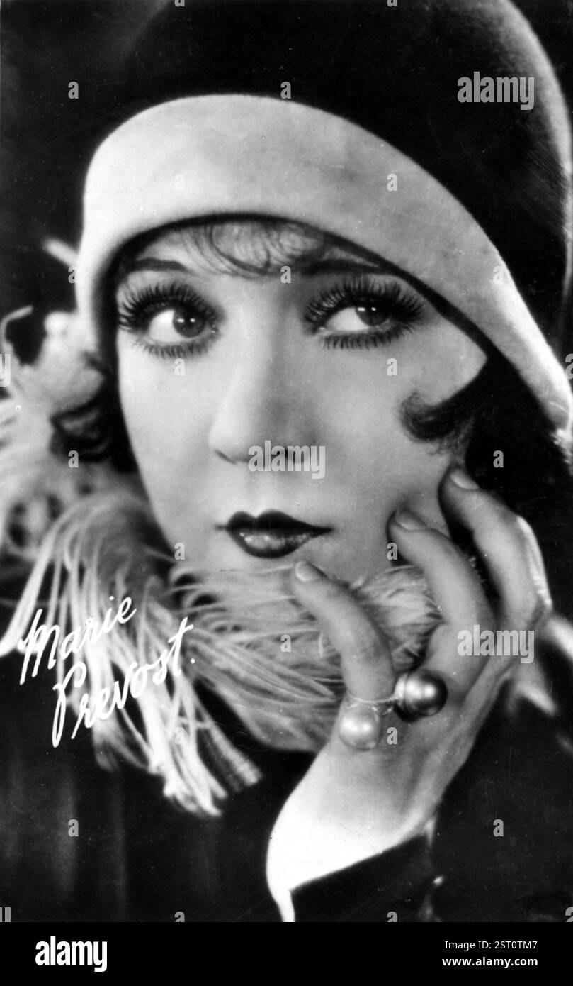 MARIE PREVOST [1898 - 1937] Canadian born Hollywood silent film actress ...