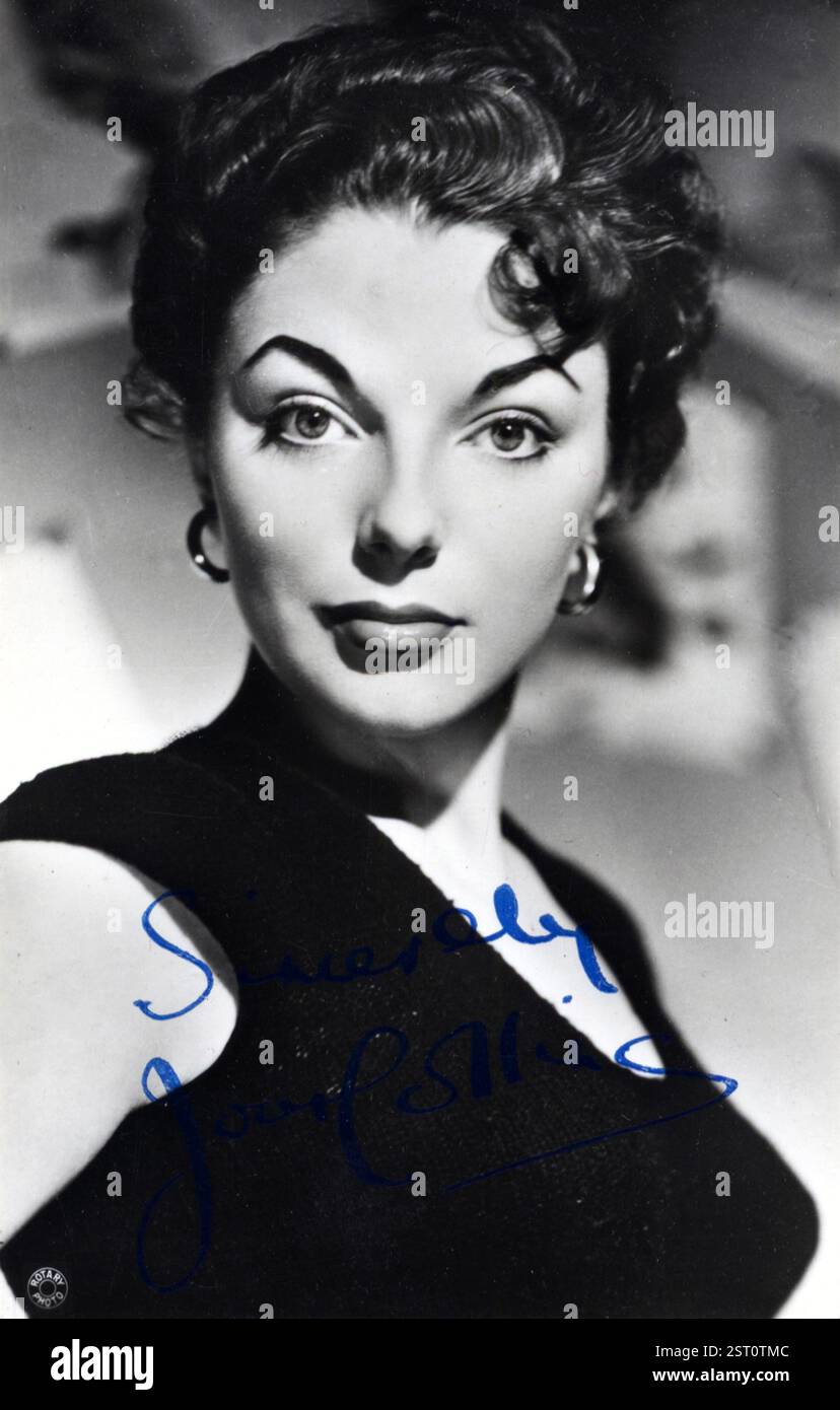 JOAN COLLINS [b. 1933] British actress Date: 1933 Stock Photo - Alamy