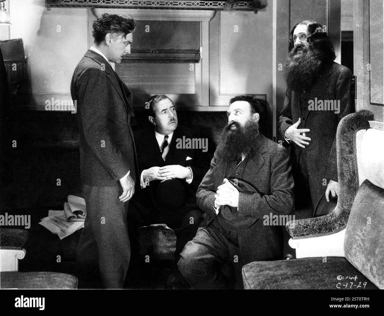 TWENTIETH CENTURY [US 1934] LIONEL BARRYMORE, WALTER CONNOLLY, HERMAN ...