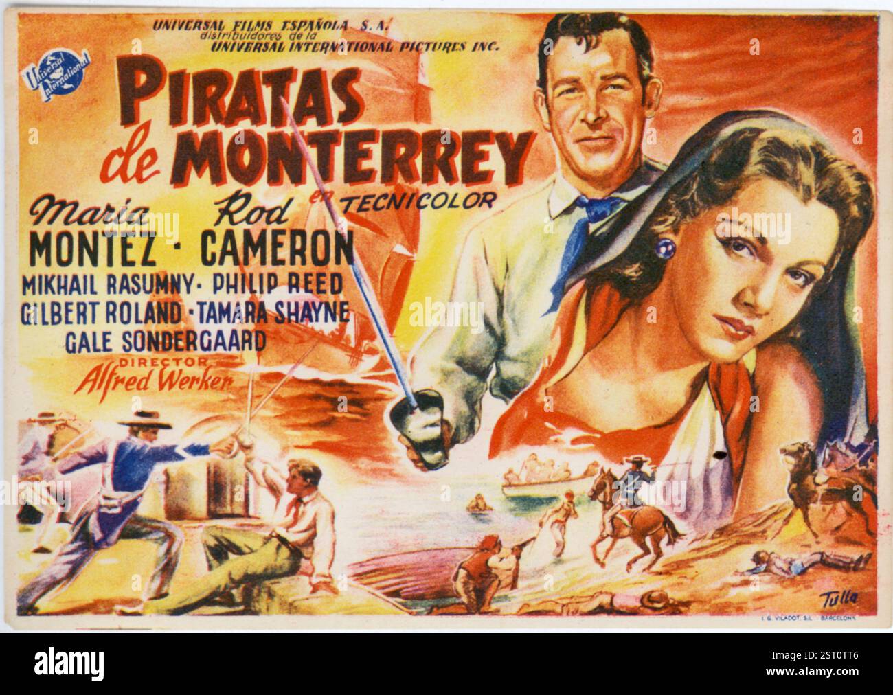 PIRATES OF MONTEREY [US 1947] ROD CAMERON, MARIA MONTEZ Date: 1947 ...