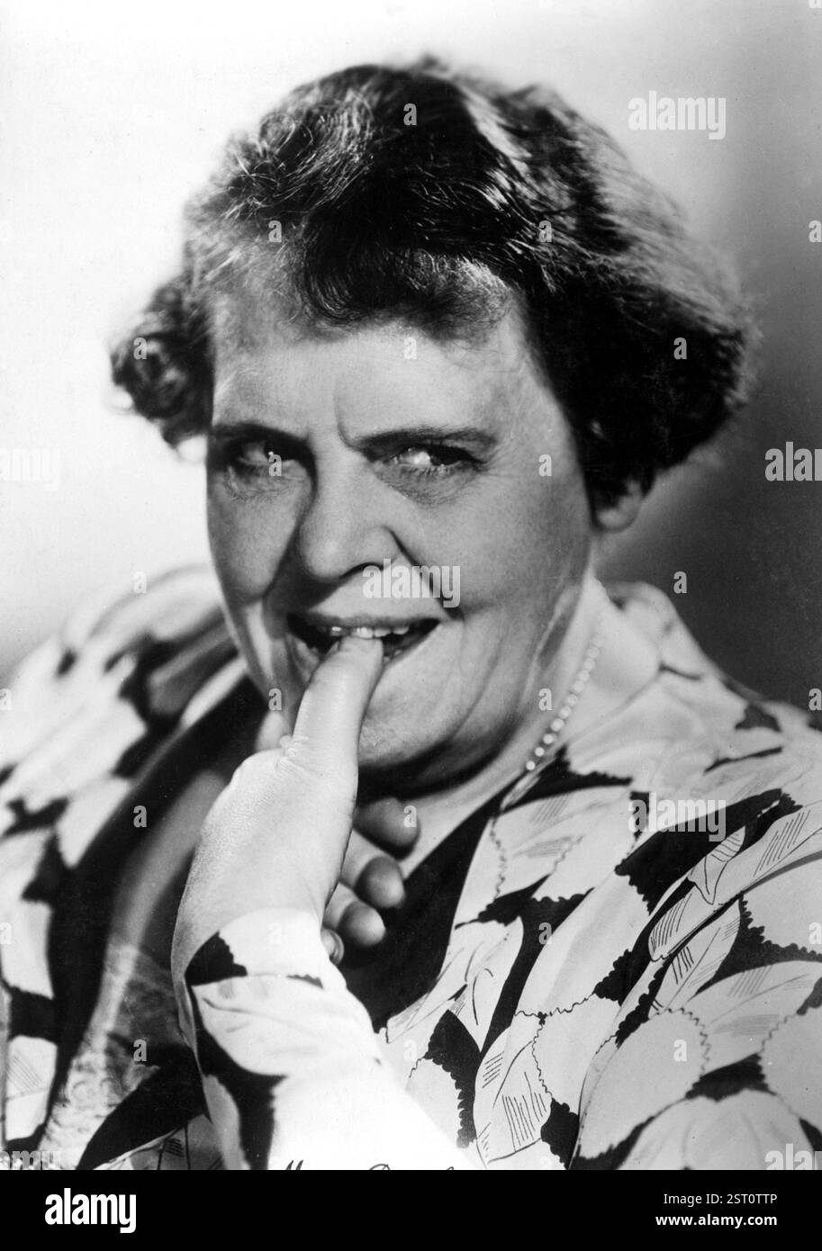 MARIE DRESSLER [1868 - 1934] Canadian actress Date: 1934 Stock Photo ...