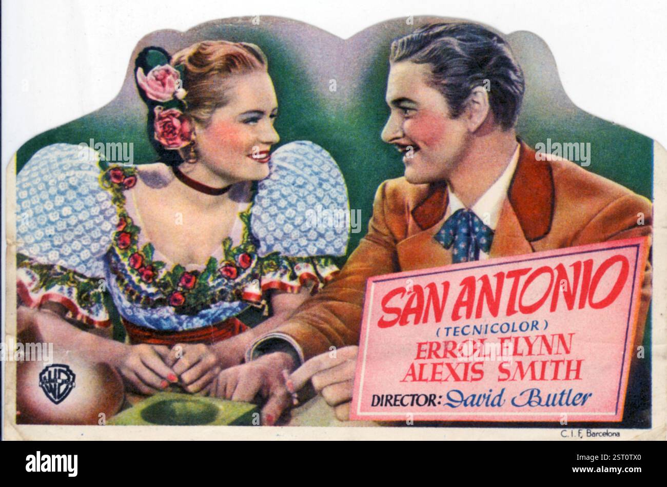 SAN ANTONIO [US 1945] ALEXIS SMITH, ERROL FLYNN Date: 1945 Stock Photo ...