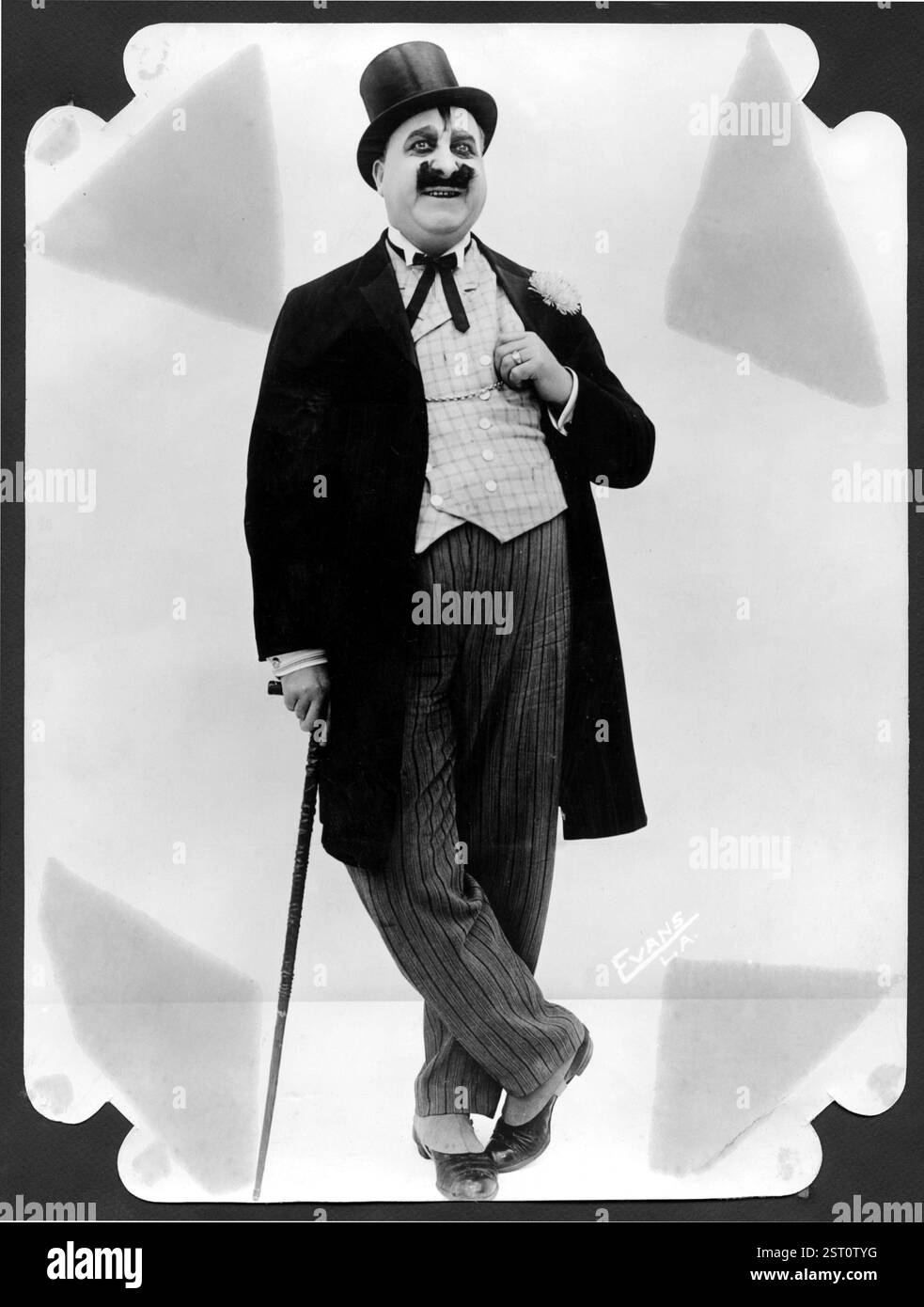 MACK SWAIN [1876 - 1935] American actor and comedian Date: 1935 Stock ...