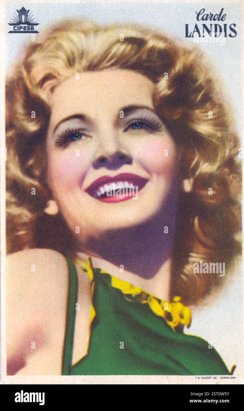 Carole landis 1948 hi-res stock photography and images - Alamy