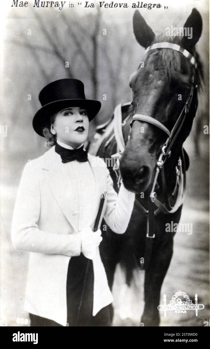 THE MERRY WIDOW [US 1925] MAE MURRAY [1889 - 1965] Date: 1925 Stock ...
