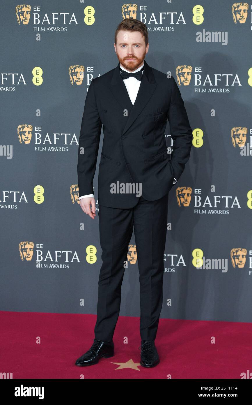 Jack Lowden attending the 2025 EE BAFTA Film Awards at The Royal ...