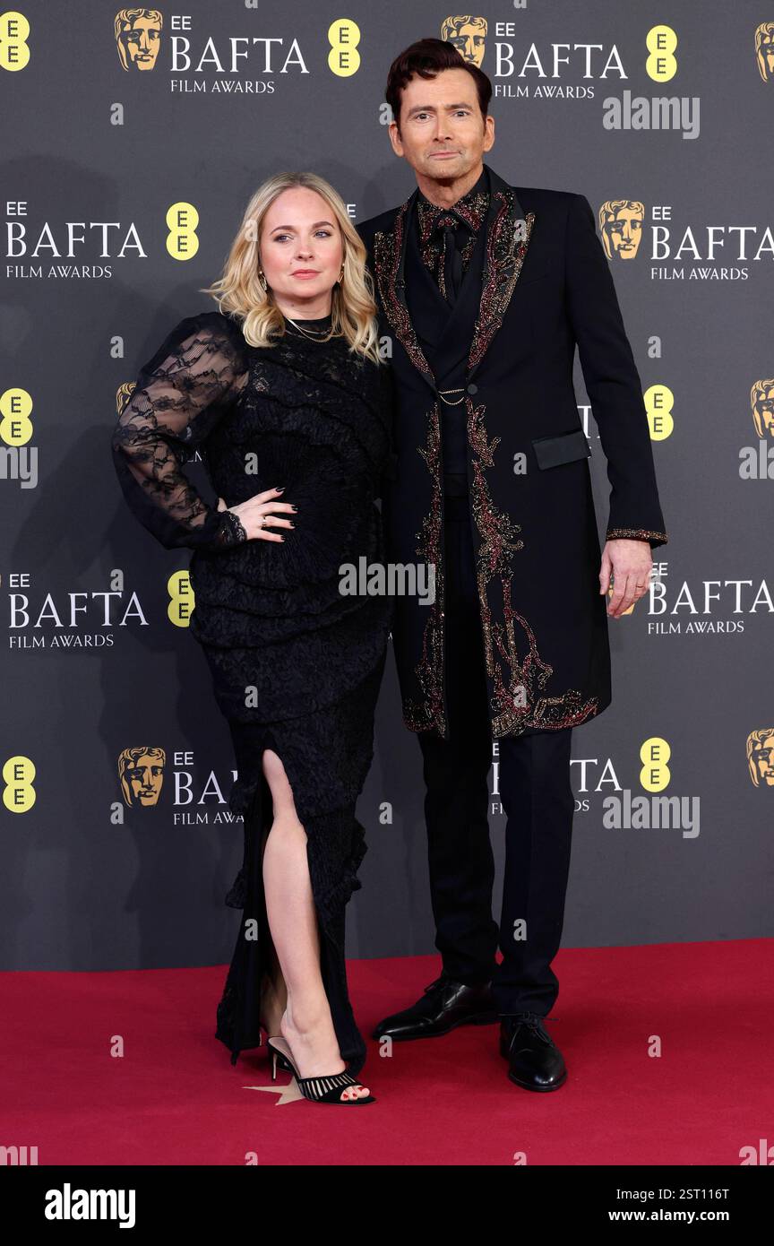 Georgia Tennant mit Ehemann David Tennant bei der Verleihung der BAFTA ...