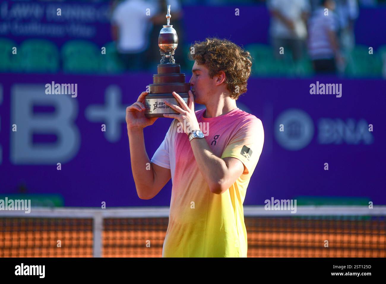 Buenos Aires (16h Feb 2025). Joao Fonseca (Brazil) champion of the ...