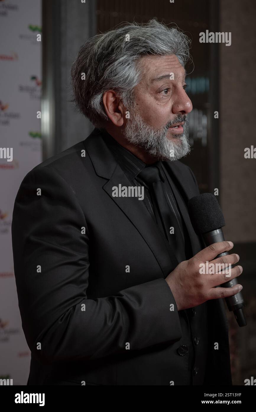 Nitin Ganatra arrives for the British Asian Trust Annual Gala Dinner ...