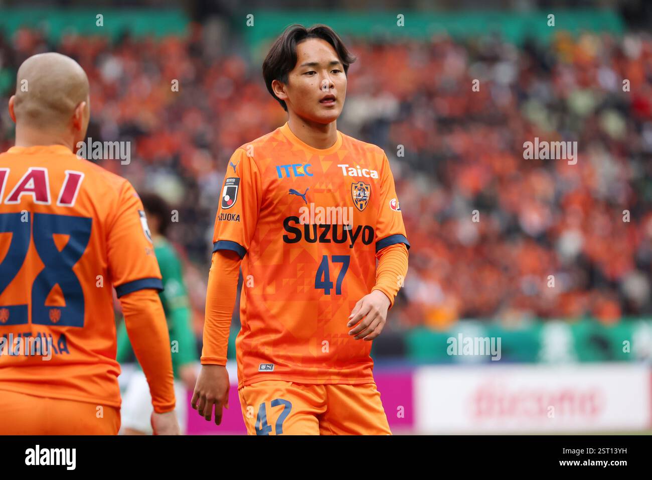 Tokyo, Japan. 16th Feb, 2025. Yudai Shimamoto (S-Pulse) Football/Soccer ...