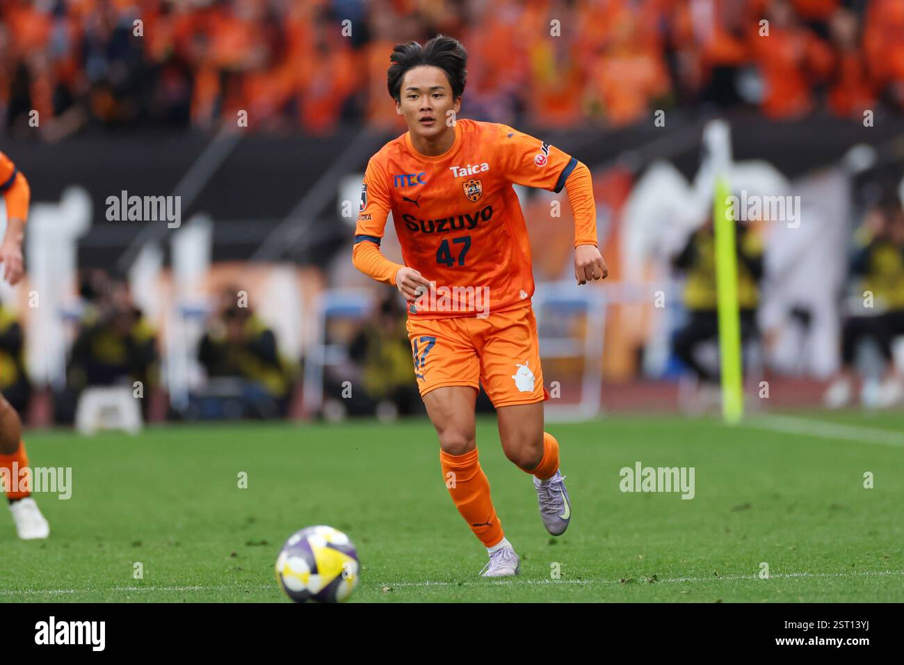 Tokyo, Japan. 16th Feb, 2025. Yudai Shimamoto (S-Pulse) Football/Soccer ...